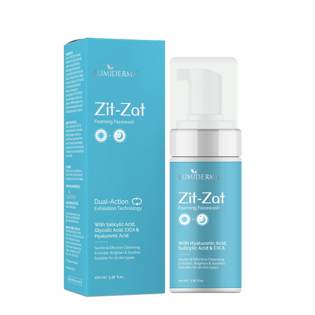 Zit-Zat Foaming Facewash - Lumiderma Nepal